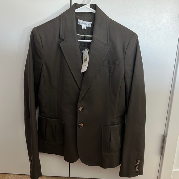 Calvin Klein | Jackets & Coats | Final Sale Nwt Calvin Klein Cocoa ...